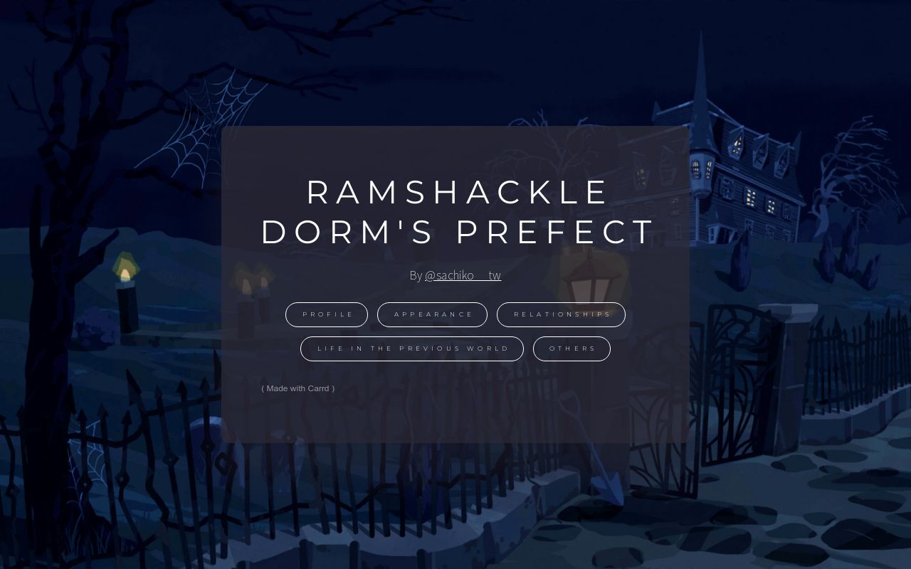 Ramshackle Dorm's Prefect